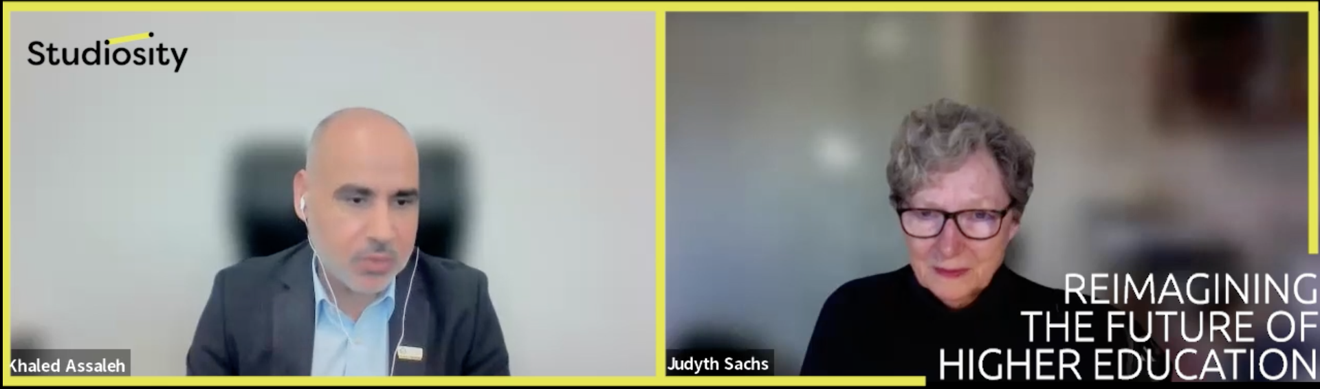 Transcript: Professor Khaled Assaleh, Vice-Chancellor for Academic ...