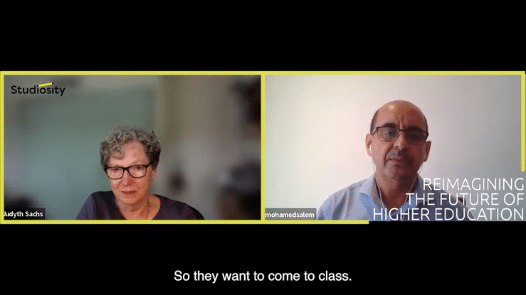 Transcript: Professor Mohamed Salem Zein, President of University of ...